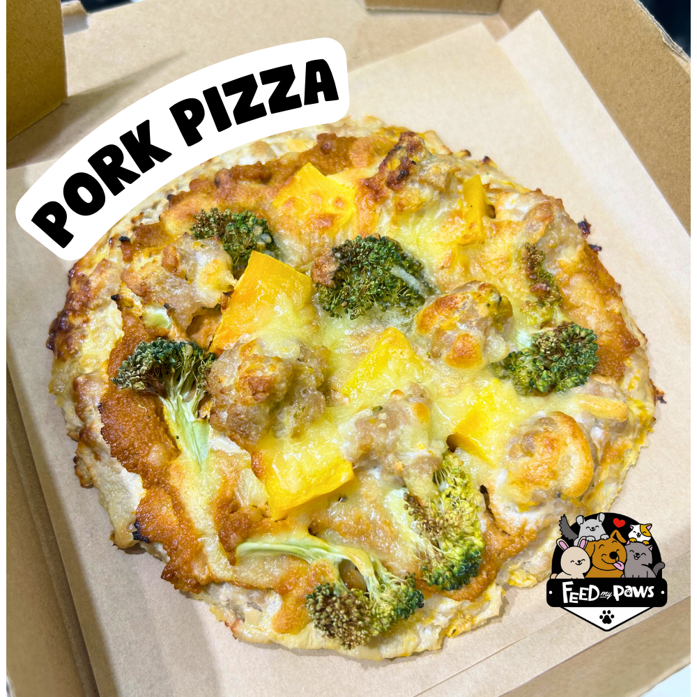 Paw-tein Pizza (A Meat Lover's Pizza for Dogs & Cats!) – Feed My Paws